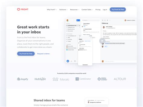 Homepage Refresh Web Design Web Design Inspiration Team Organization