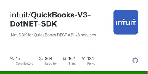 Github Intuit Quickbooks V Dotnet Sdk Net Sdk For Quickbooks Rest Api V Services