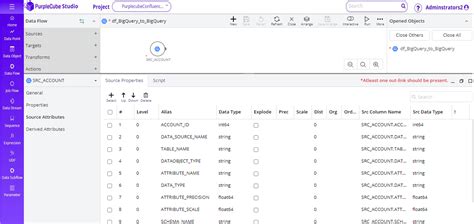 Working With Bigquery Source Instance Transform
