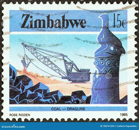 ZIMBABWE CIRCA 1985 A Stamp Printed In Zimbabwe From The National Infrastructure Issue