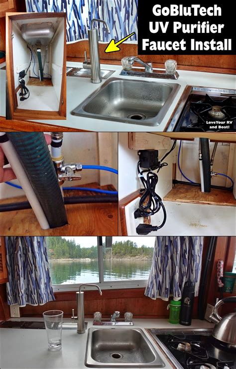 Installing A Goblutech Uv Water Purification Faucet