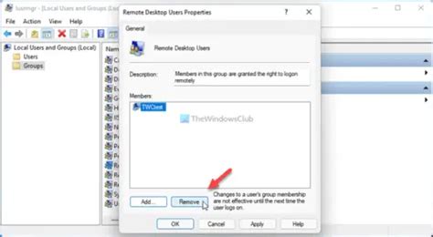 how to add or remove remote desktop users in windows 11 10