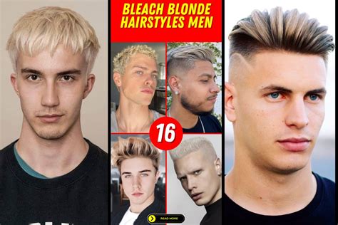 Mens Bleach Blonde Hair Short Cuts To Long Layers Styles June Update