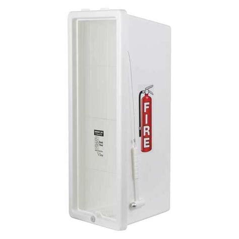 Fire Extinguisher Cabinet Surface Mount 28 12 In Height 20 Lb