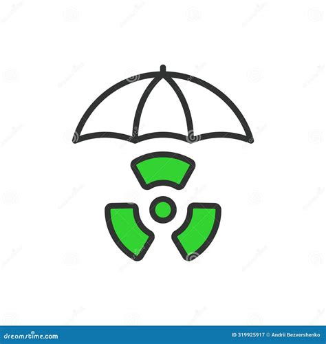 Nuclear Umbrella In Line Design Green Nuclear Umbrella Protection