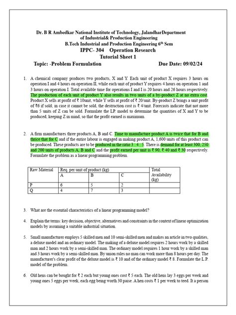 Tutorial Sheet 1 Or Pdf Profit Economics Gasoline