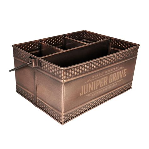 The Pub Antique Copper Condiment Caddy Brekx Promo