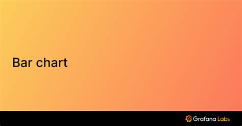 Bar Chart Grafana Documentation