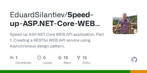 GitHub EduardSilantiev Speed Up ASP NET Core WEB API App Part Speed Up ASP NET Core WEB API