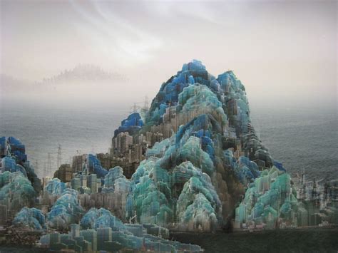 37 Best Images About Yang Yongliang On Pinterest Beijing Arrow Keys And Chinese Art