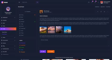 omee bootstrap 5 responsive admin template by codextheme codester