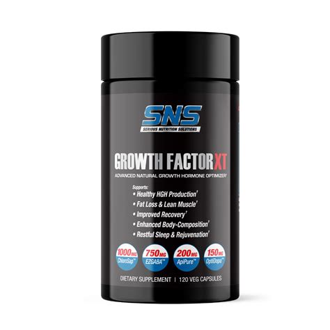 Buy Sns Growth Factor Xt In The Uk Unreal Supps