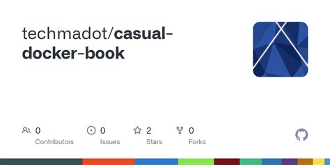 GitHub Techmadot Casual Docker Book