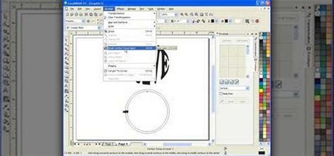 How To Use Corel Draw Envelope Tool In Scroll Saw Patterns Software