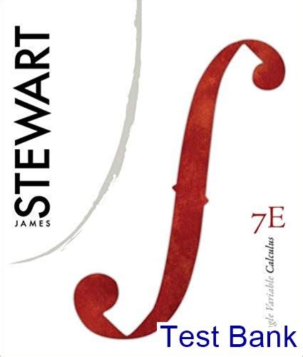 Single Variable Calculus 7th Edition Stewart Test Bank TestBankFan