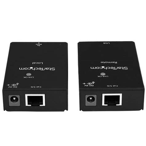 Startech Usb Extender Kit Over Cat E Cat Up To M Powered Usb Extv Mwave