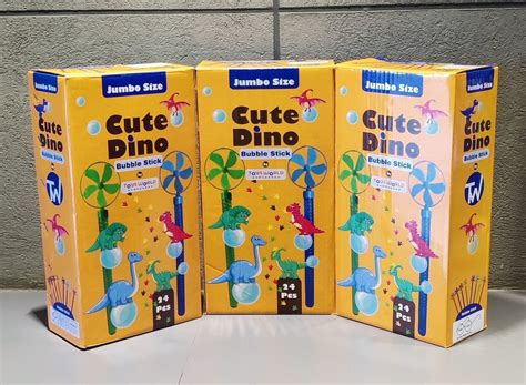 Yellow Cute Dino Bubble Stick At ₹ 120 Box In Ahmedabad Id 2849886662897