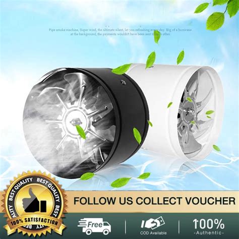Inch Inch Inline Exhaust Fan Air Ventilator Metal Ventilation