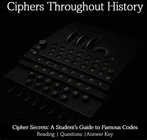 Ciphers The Caesar Cipher History Of Cryptology Tpt