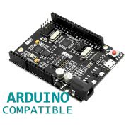 UNO WIFI R ATMEGA P ESP MB MEMORY USB TTL CH G W Cable And Antenna