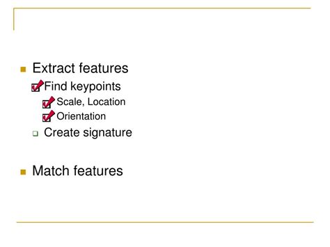 Ppt Object Recognition From Local Scale Invariant Features Sift