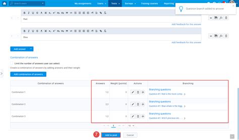 How To Create Branching Questions Youtestme