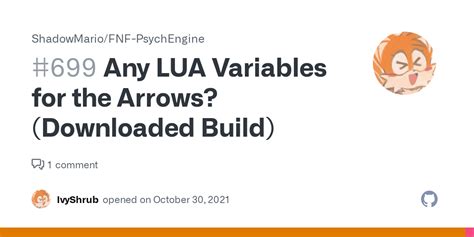Any Lua Variables For The Arrows Downloaded Build · Issue 699