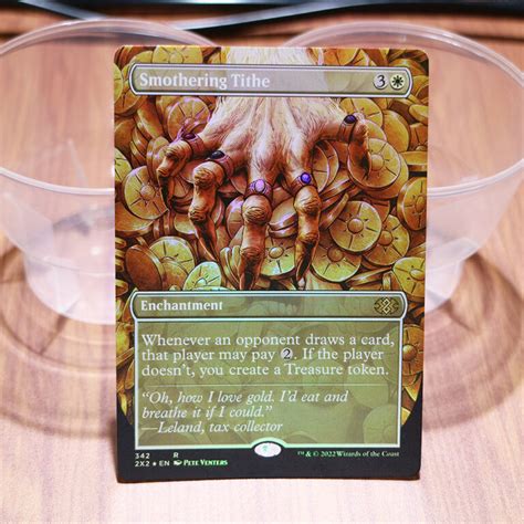 Smothering Tithe 342 Double Masters 2022 2x2 Foil Magic The Gathering Proxy Mtg Cards Top