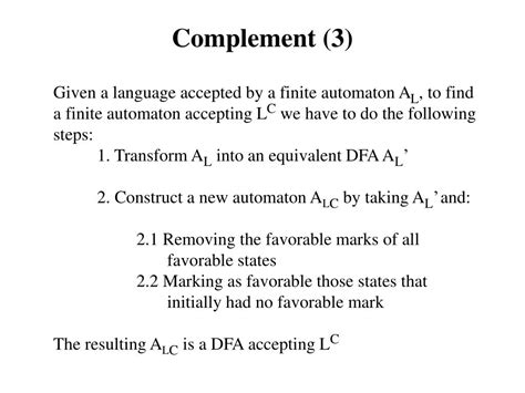 ppt closure properties for regular languages powerpoint presentation