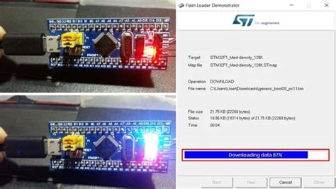 Program STM Blue Pill Through USB Port With Bootloader