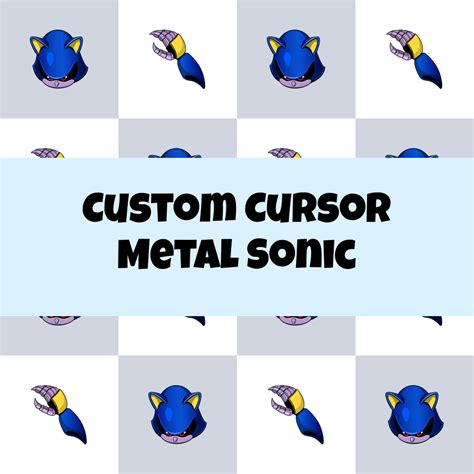 Cursor Custom Cursor Metal Sonic For Chrome Cursor Space