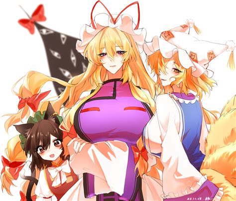 Heng Heng798616 Chen Yakumo Ran Yakumo Yukari Touhou Chinese