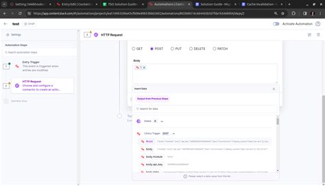 Cache Invalidation For The Website Using Automate Contentstack