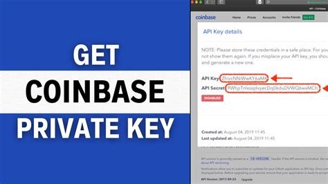 How To Get Private Key From Coinbase Coinbase Tutorial 2024 Youtube