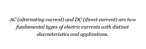 What Is The Difference Between Ac And Dc Currents