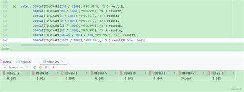 Oracle 使用 Tochar函数计算百分比，拼接 Oracle计算百分比 Csdn博客