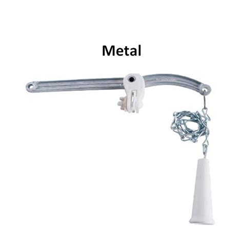 [ 1 Unit ] Techplas High Level Cistern Toilet Flush Handle With Nylon Rope Pemegang Tali Tangki