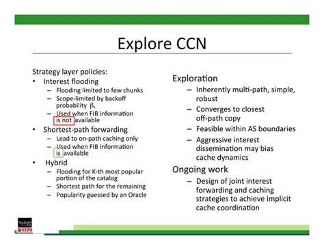 Ccnxcon 2012 Session 7 Evaluating Ccn Multi Path Interest Forwarding Strategies Ppt