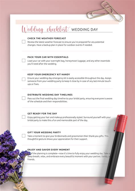 Wedding Checklist Wedding Checklist Weddingchecklist Wedding Day