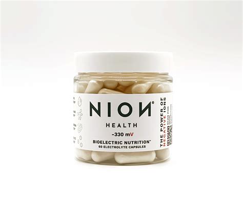 Electrolyte Capsules And Mineral Support Nion Health