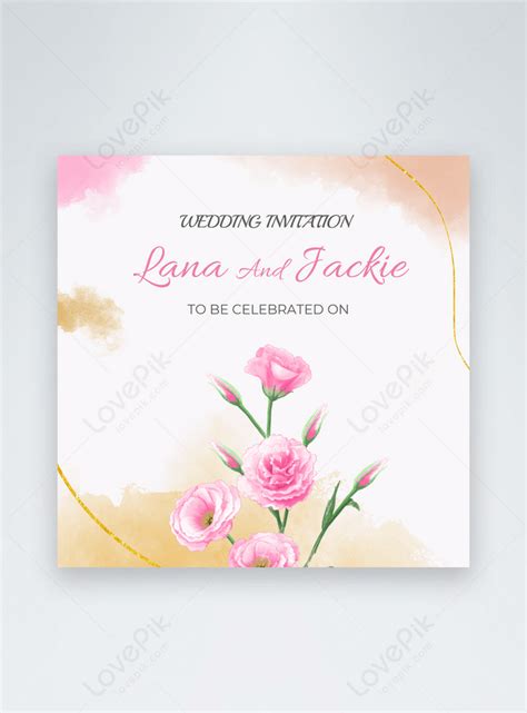 양 도라지 웨 딩 초대 핑크 꽃 이미지 사진 466416044 무료 다운로드