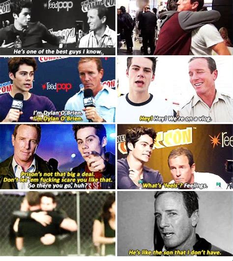 Linden Ashby And Dylan Obrien Teen Wolf Funny Teen Wolf Dylan Teen Wolf Cast