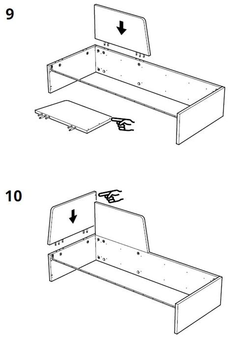 Ikea 110519 Flekke Day Bed Frame Instruction Manual
