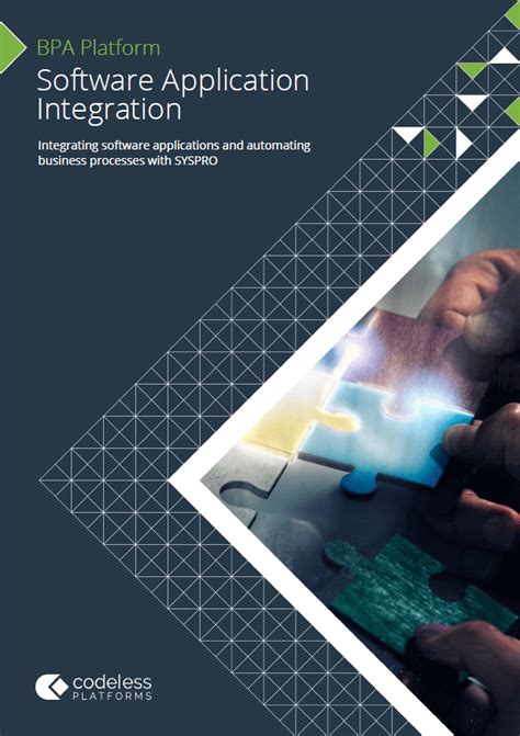 syspro software application integration codeless platforms