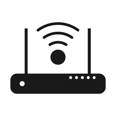 Router Icon Vektor 17263459 Vector Art At Vecteezy