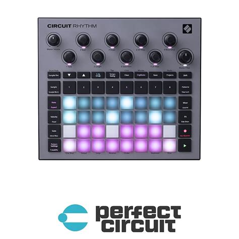 Novation Circuit Rhythm Sample Based Drum Machine Reverb
