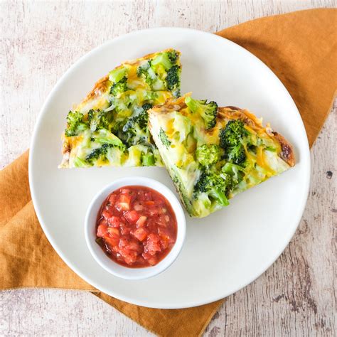 Short Cut Mexican Broccoli And Cheese Frittata With Salsa Safeway