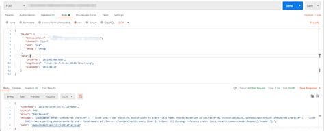 Postman调用post类型接口，参数类型为jsonjson Parse Error解决postman Json Parse Error Csdn博客