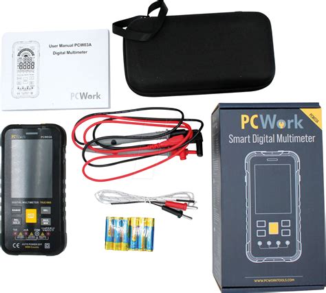 Pcw 03a Pcw03a Multimeter Digital 9999 Counts Trms Ac Dc At