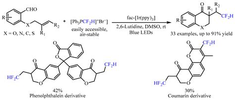 Catalysts Free Full Text Recent Advances In Photoredox Catalyzed